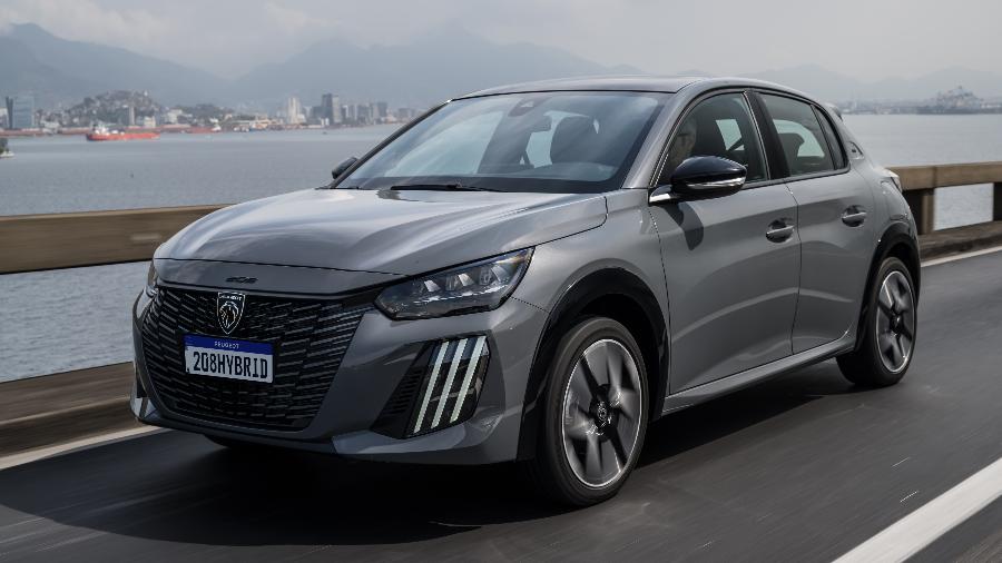 Peugeot 208 e 2008 agora têm versão híbrida flex que faz até 13,7 km/l