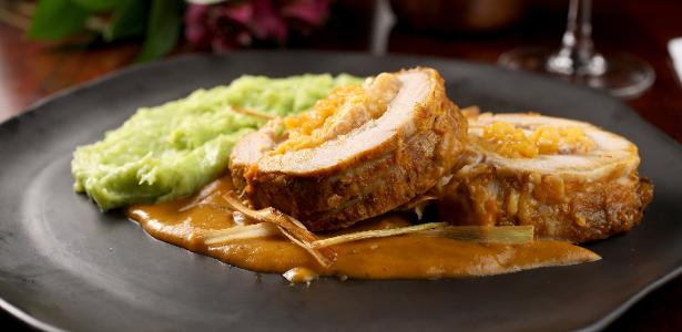 Lombo recheado com damasco: Receita, Como Fazer e Ingredientes