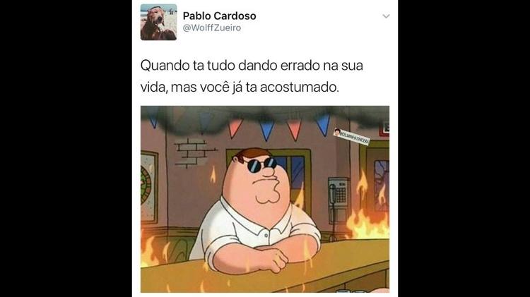 Quando a gente se acostuma com alguma coisa e a tragédia vira meme ...