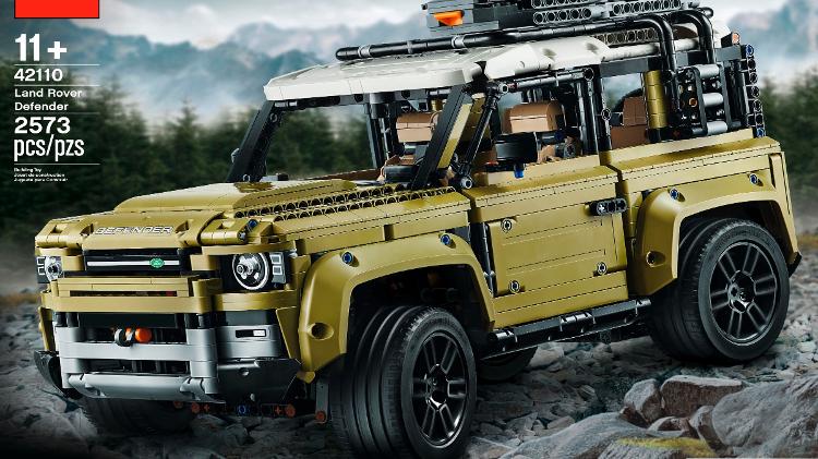 Novo Land Rover Defender ganha kit da Lego com 2,5 mil peças; assista