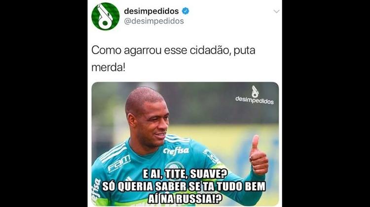 Confira memes de futebol que estão divertindo a galera nas redes ...