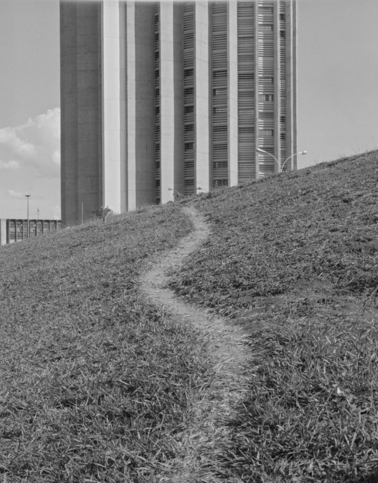 Linhas de desejo: caminhos são criados por pedestres em Brasília