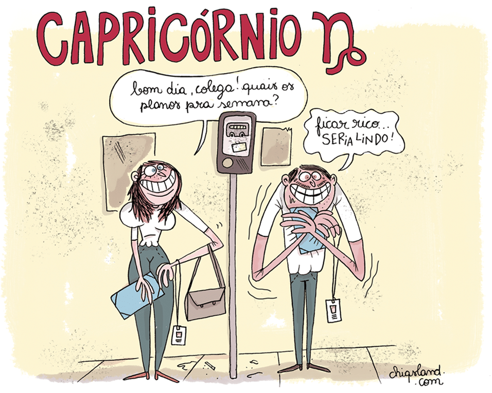 Fotos: Charges tiram onda das características mais marcantes de cada ...