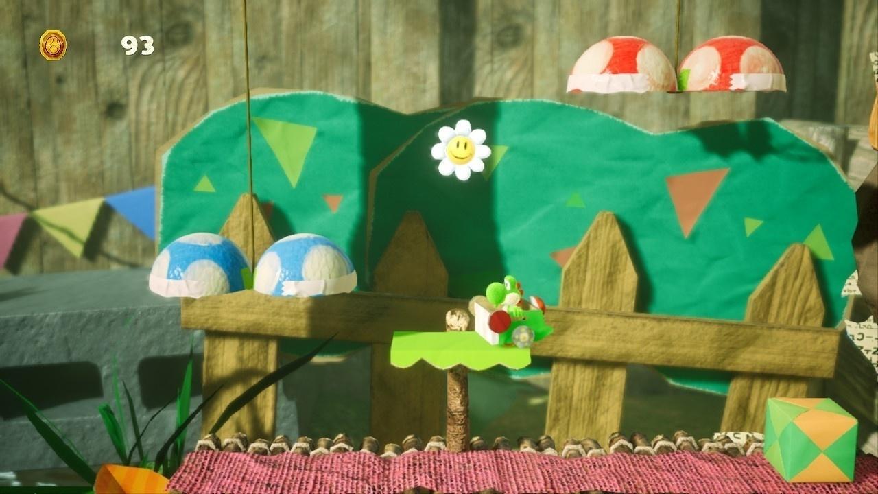 Fotos: "Yoshi's Crafted World" - Como conseguir todas as Smiley Flowers ...