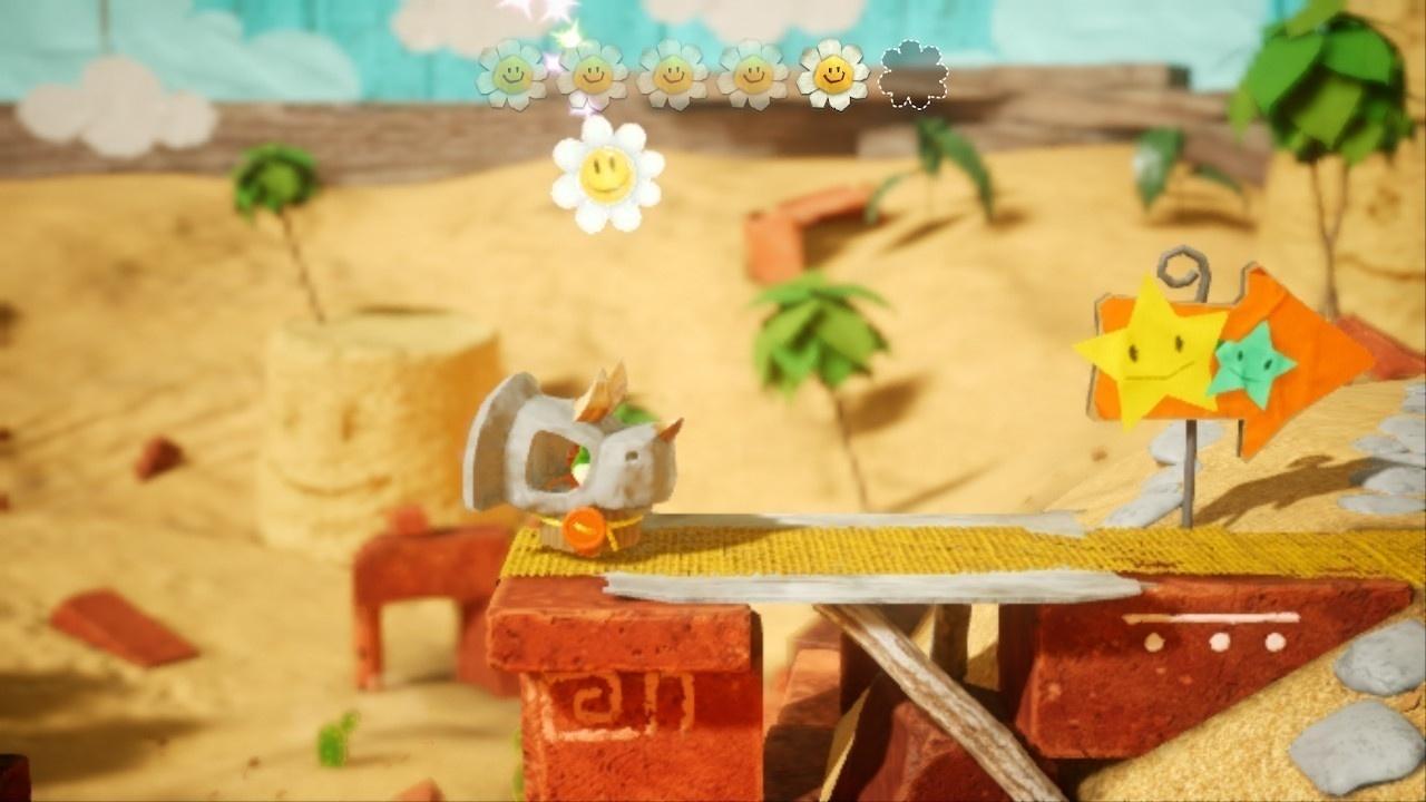Fotos: "Yoshi's Crafted World" - Como conseguir todas as Smiley Flowers ...