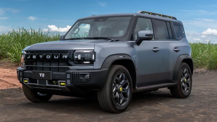 Jetour T1 e T2: SUVs chineses têm visual off-road e consumo é destaque