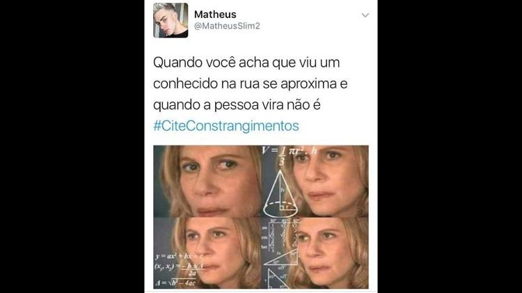 Quais são os constrangimentos que afligem a galera dos memes? Vem ver ...