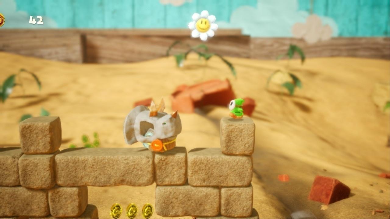 Fotos: "Yoshi's Crafted World" - Como conseguir todas as Smiley Flowers ...