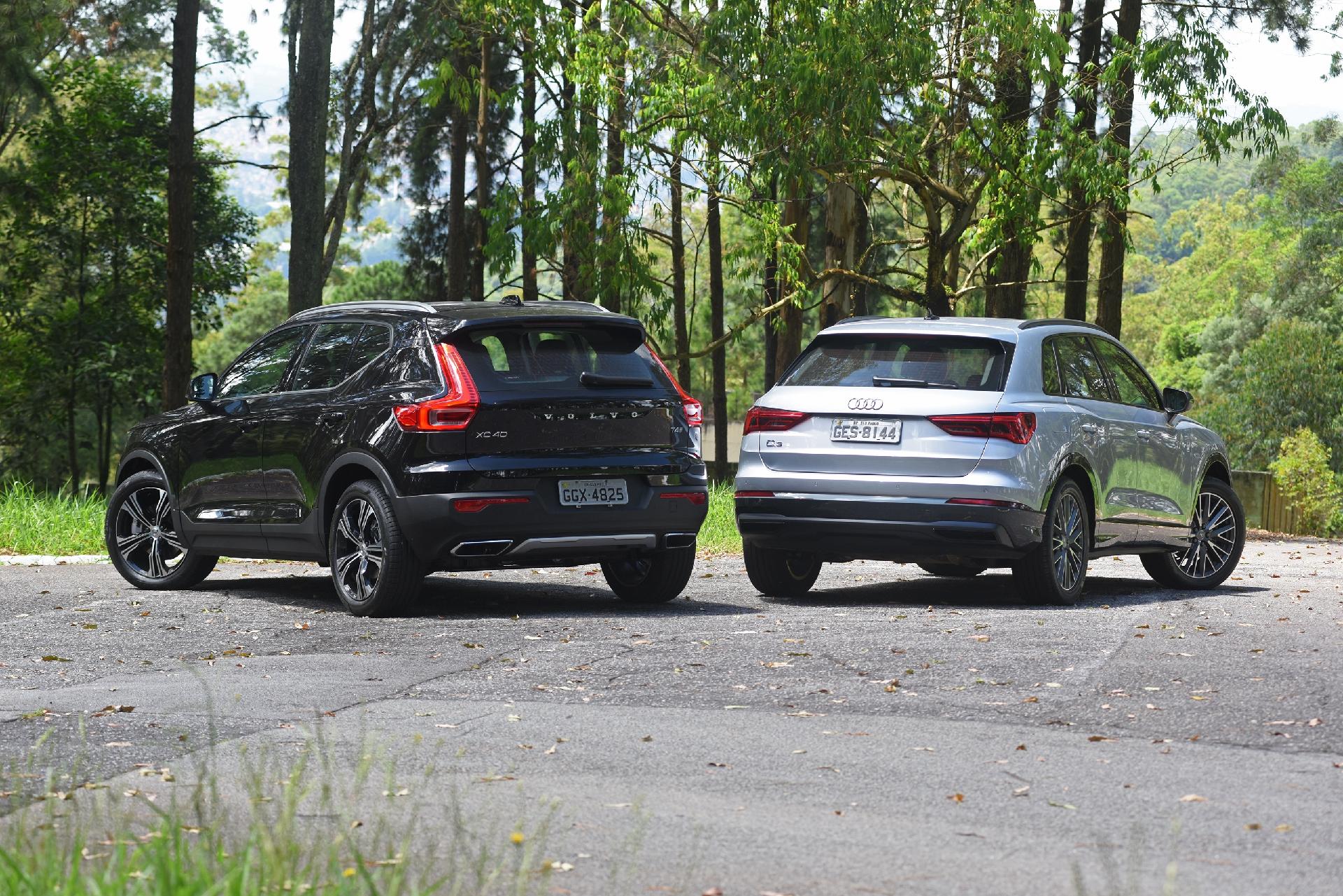 Audi Q3 x Volvo XC40: nova geração do SUV alemão encara rival famoso ...