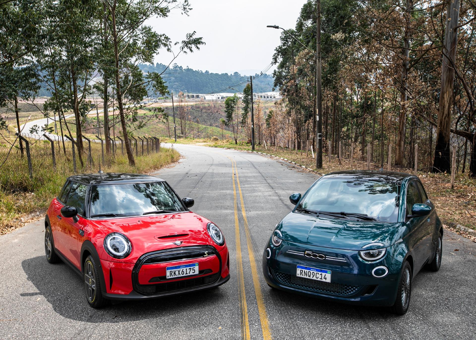 Fiat 500 e Mini Cooper: elétricos e retrôs a R$ 240 mil valem a pena?