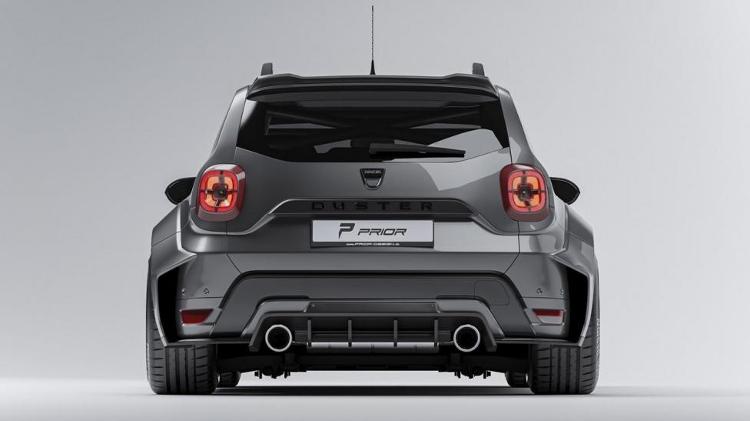 Duster ganha suspensão rebaixada e carroceria alargada com kit