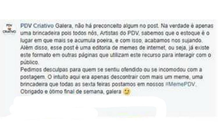Empresa posta meme racista, é detonada nas redes sociais e pede ...