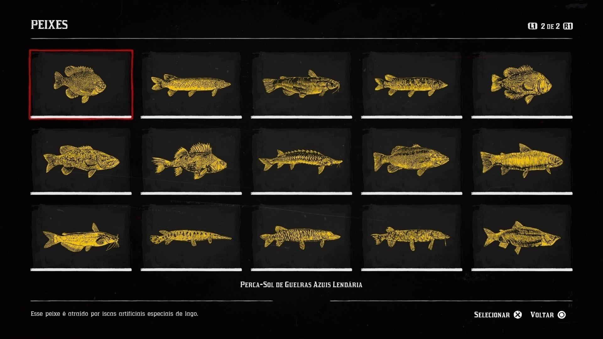 Fotos: Veja como pegar todos os peixes lendários em "Red Dead ...