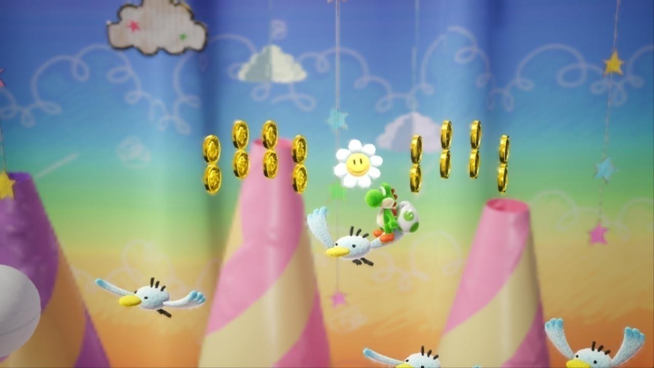 Fotos: "Yoshi's Crafted World" - Como conseguir todas as Smiley Flowers ...
