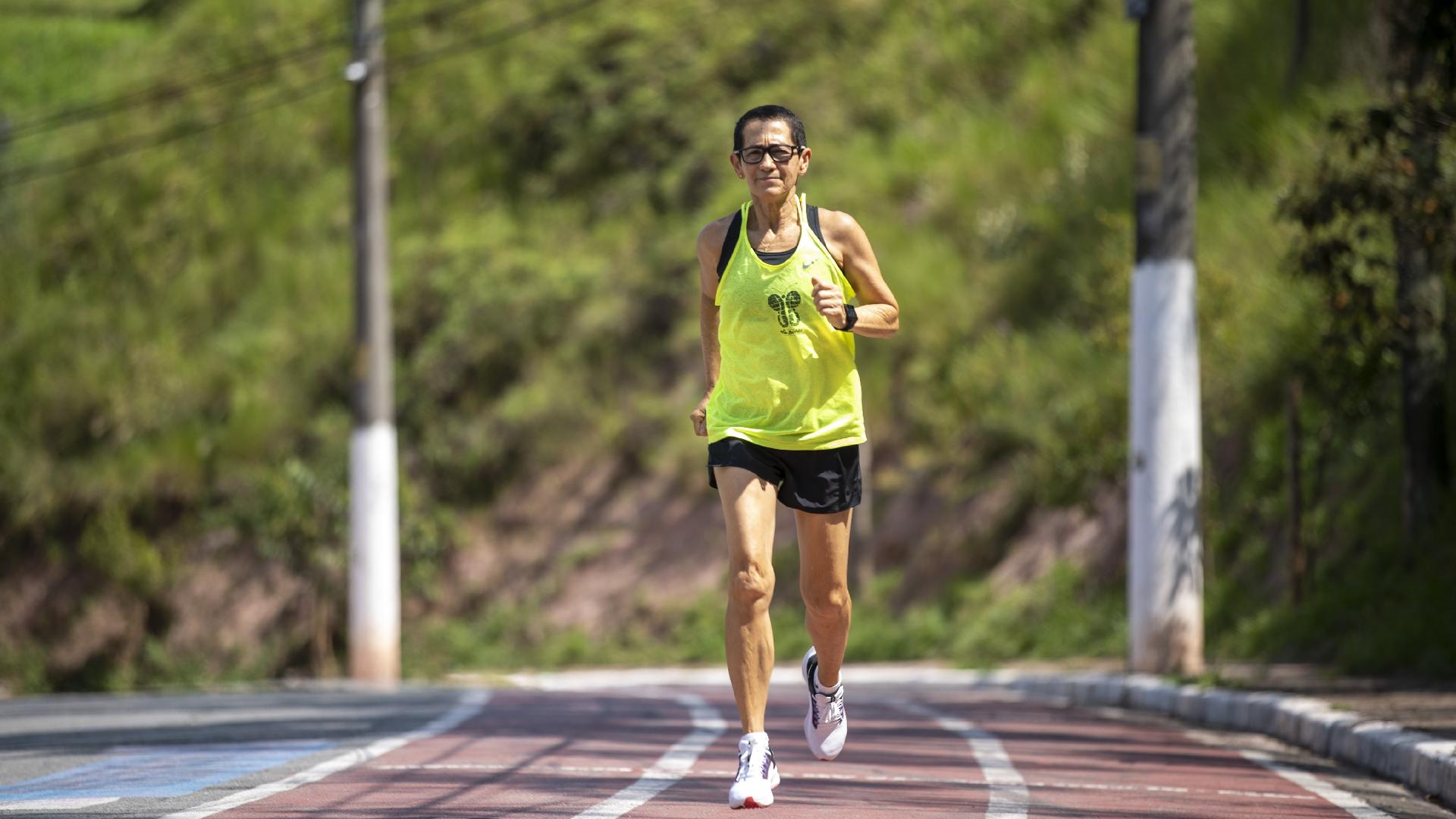 Neide Santos levou corrida para 4 mil pessoas no Capão Redondo, em SP