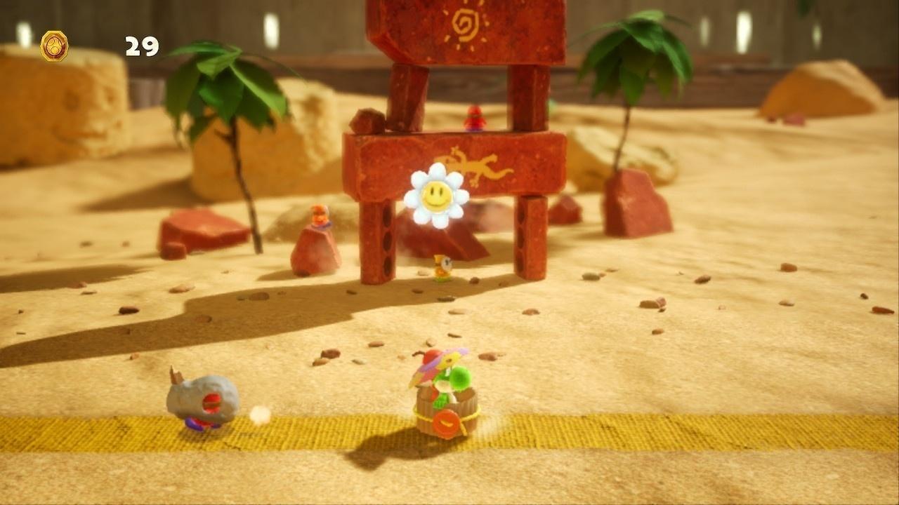 Fotos: "Yoshi's Crafted World" - Como conseguir todas as Smiley Flowers ...