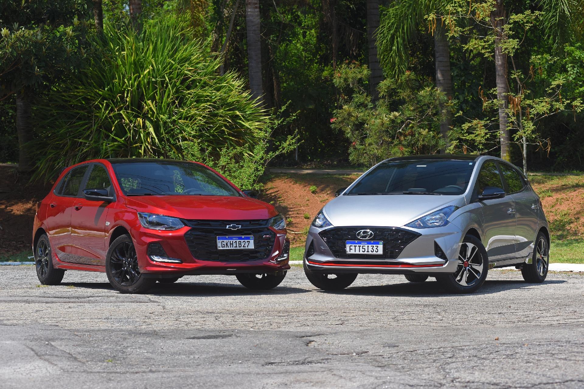 Duelo: Chevrolet Onix RS x Hyundai HB20 Sport