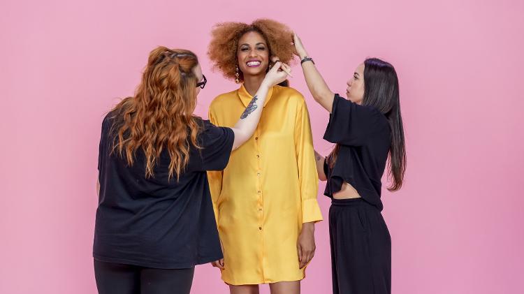 Stephanie Ribieiro se inspira seus looks em Whitney e Solange Knowles