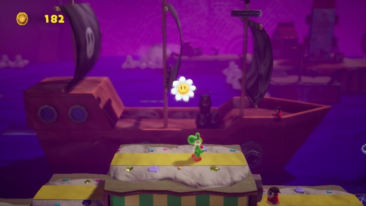 Fotos: "Yoshi's Crafted World" - Como conseguir todas as Smiley Flowers ...