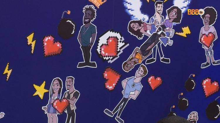 BBB 22: Bonequinhos na academia chegaram para articulações do jogo