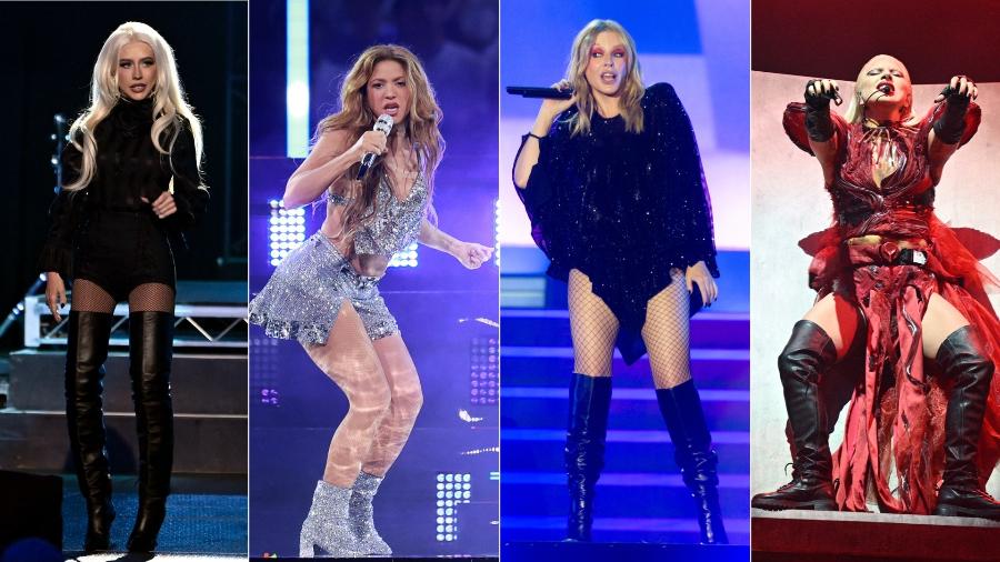 Christina, Shakira, Gaga... 2025 é o ano das divas do pop no Brasil!