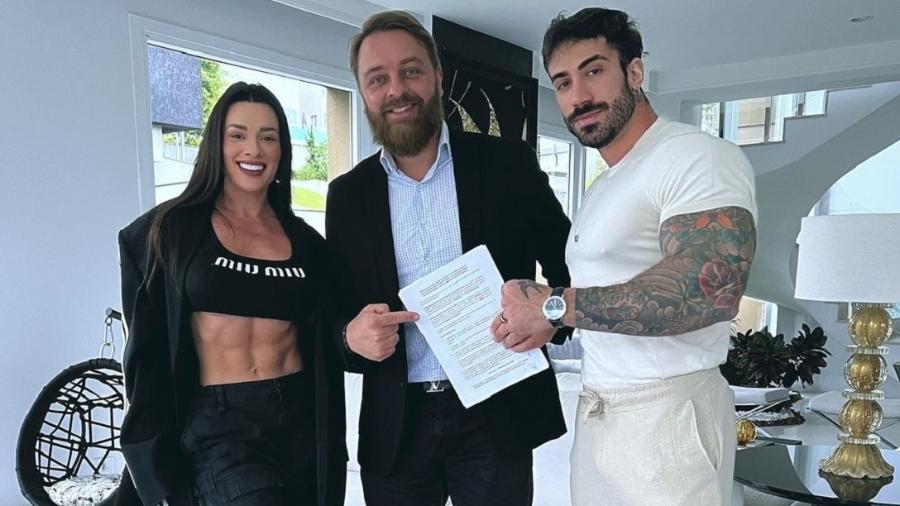 Juju Salimeni investe R$ 40 milhões em academia com o noivo