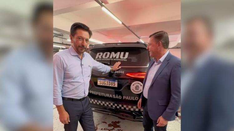 Rota municipal? Romu aposta em SUVs de luxo para combater crime em SP