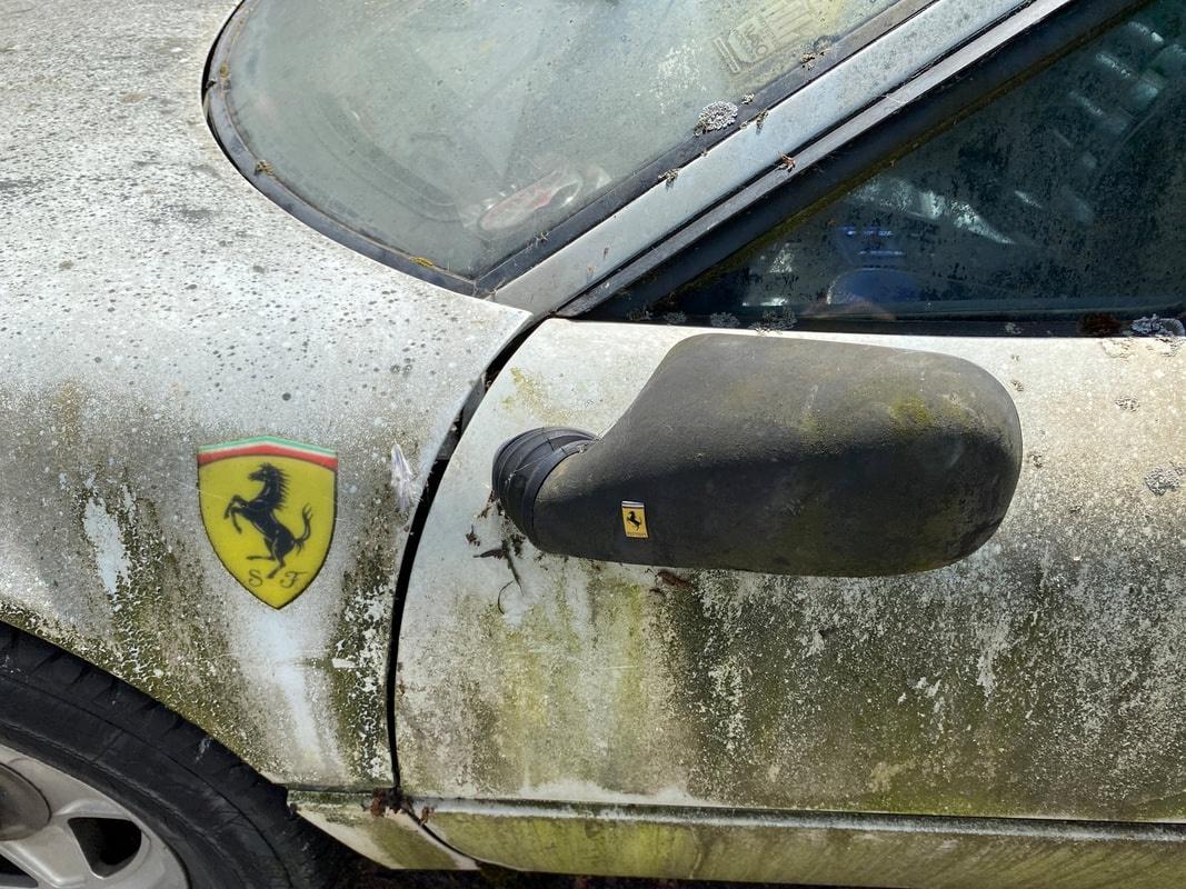 Ferrari que pertenceu a príncipe está há 12 anos apodrecendo em quintal