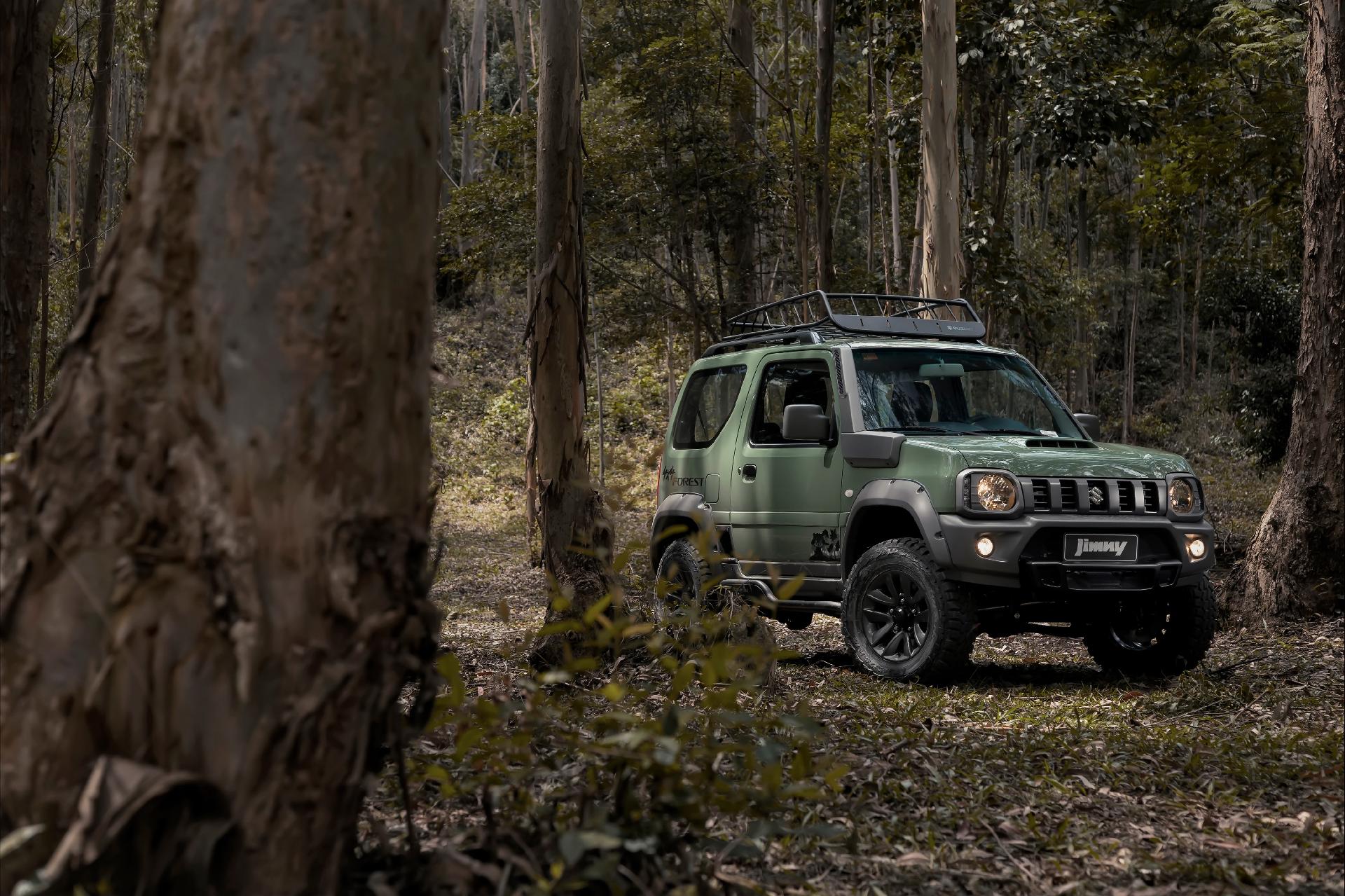 Suzuki Jimny Forest é série especial para encarar pedra, lama e asfalto