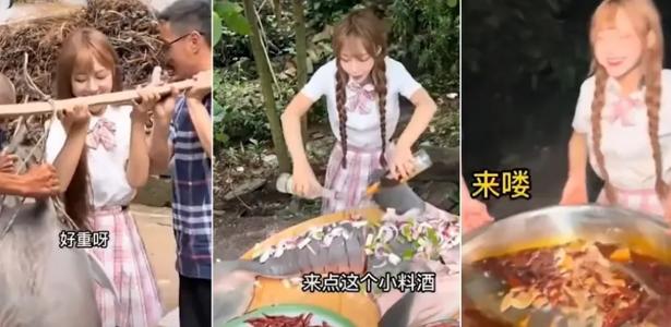 Blogueira que comeu tubarão-branco é multada em R$ 94 mil