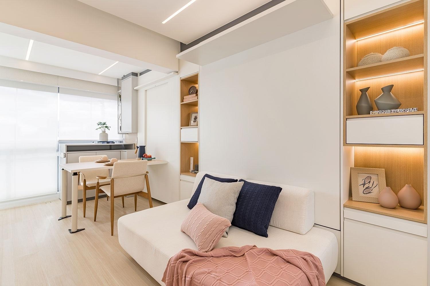Fotos: Studio de 30 m² vira 'apartamento transformers' perfeito para ...