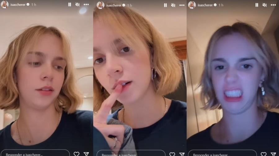 Isa Scherer diz que ganhou 1ª mordida no mamilo de Dia das Mães