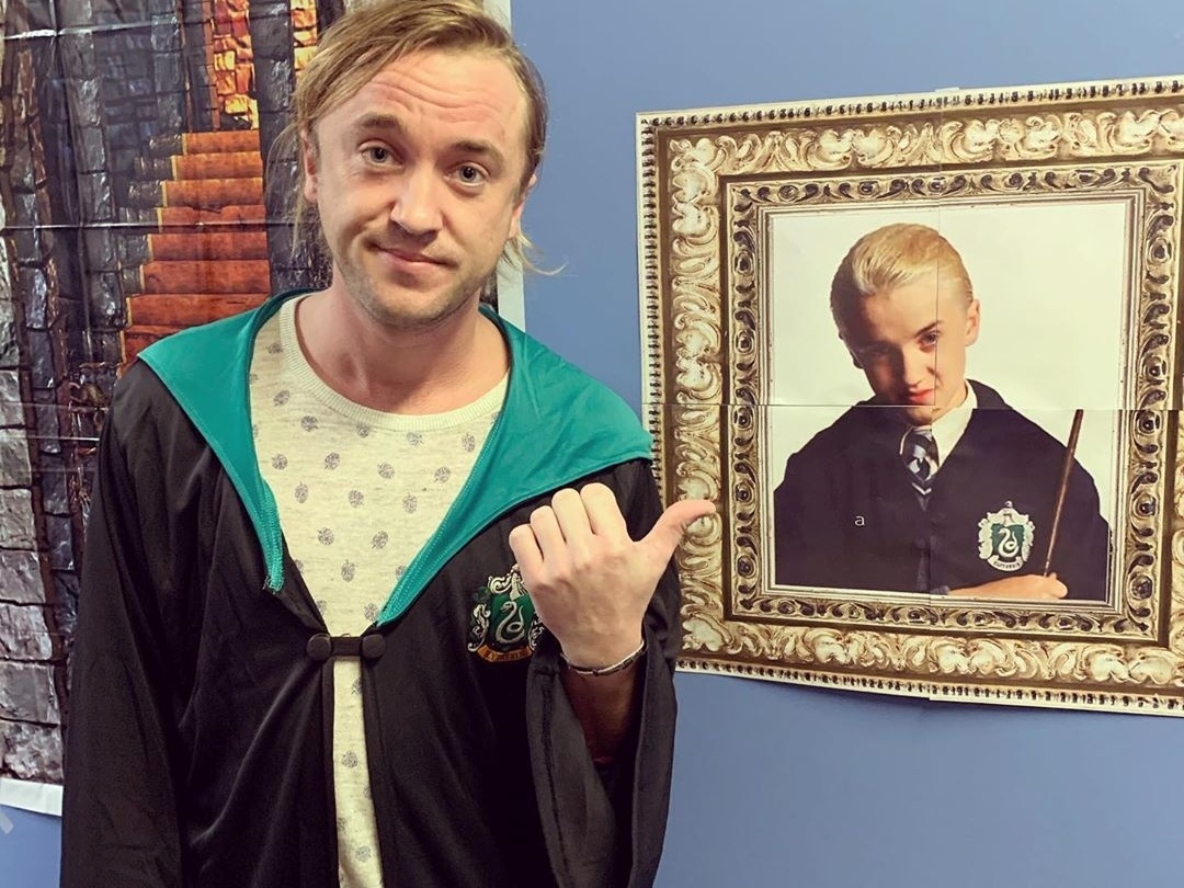 Sessao De Fotos De Tom Felton 2024 March 29th, 2022, London, UK. Tom