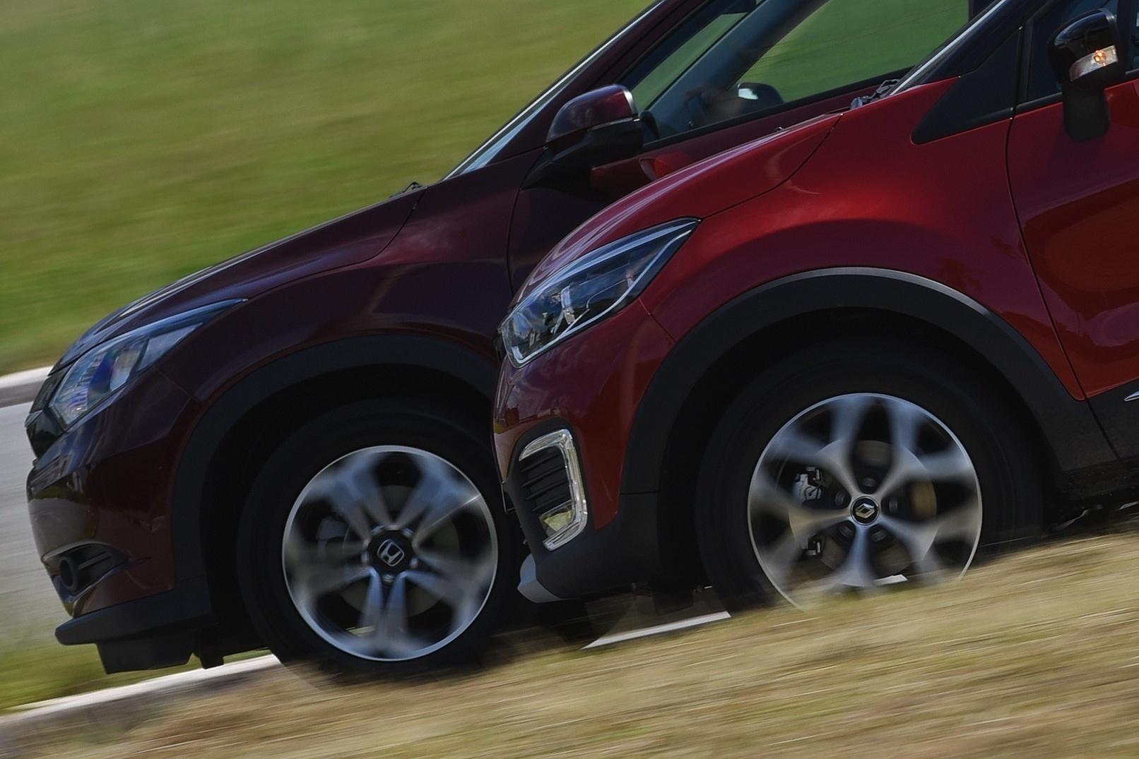 Honda HR-V e Renault Captur mostram por que SUVs gostam tanto do câmbio CVT