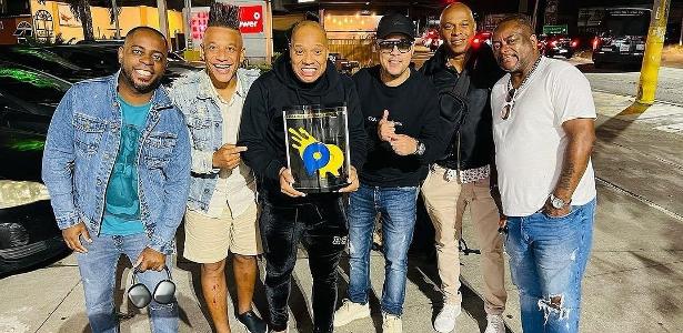 Banda Molejo faz primeiro show após morte de Anderson