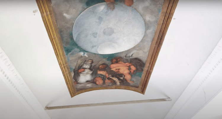 Mansão com pintura de Caravaggio no teto está à venda por R$ 3 bilhões