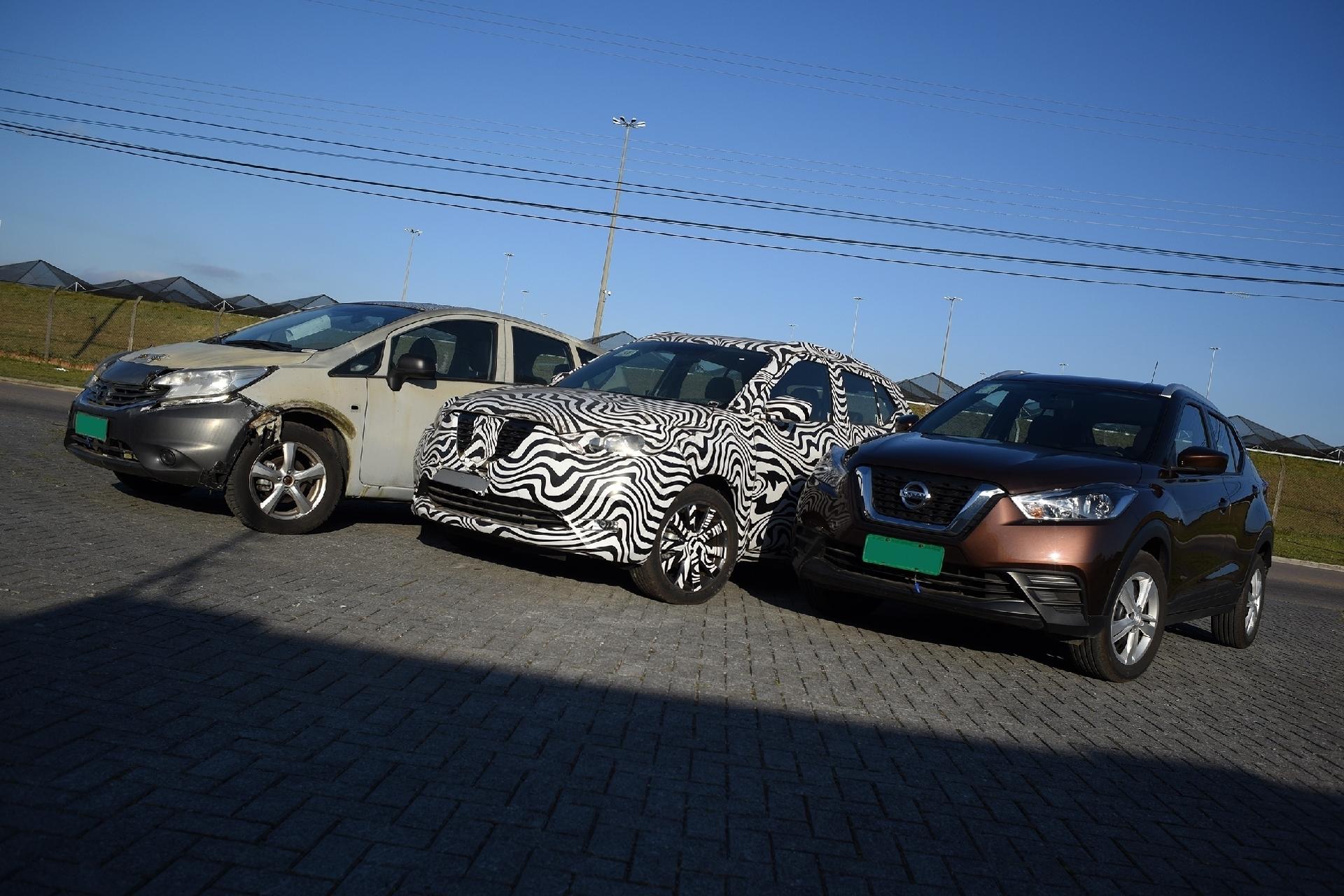 Fotos: A evolução dos protótipos do Nissan Kicks até o carro real - 13 ...