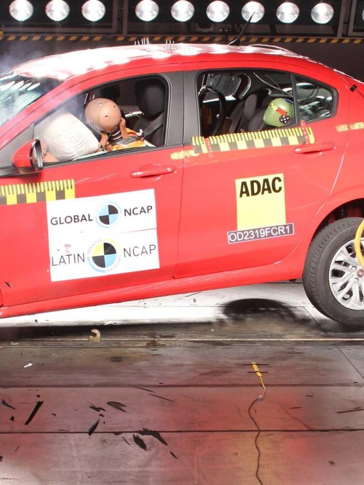 Carros avaliados no Latin Ncap