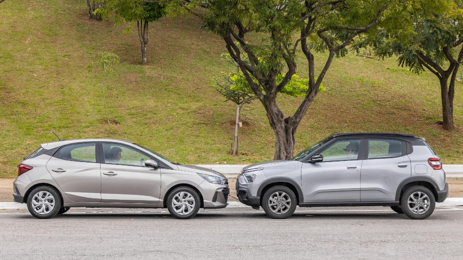 Citroën C3 e Hyundai HB20 são compactos quase opostos. Qual é melhor?