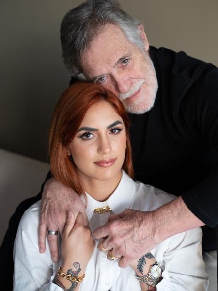 Namorada de José de Abreu: Me chamam de primeira-dama do Brasil