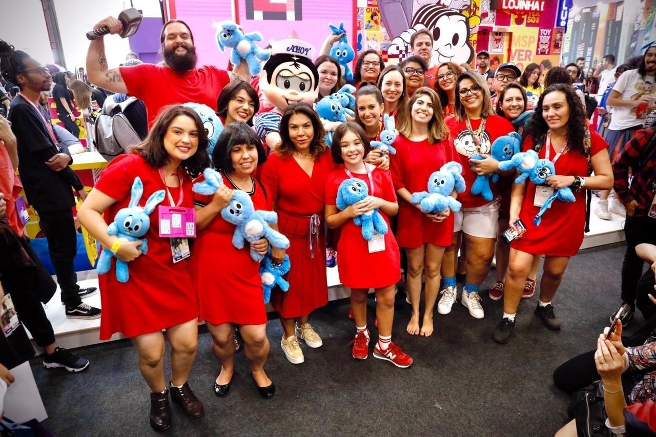 CCXP 2019: Cosplayers promovem 'Monicaço' com a presença da Mônica ...