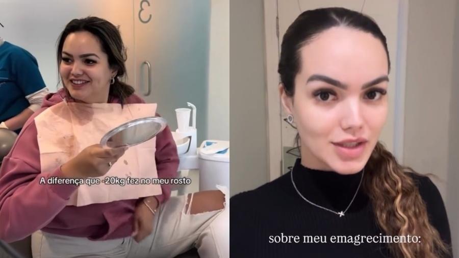 Filha de Kelly Key mostra rosto antes de emagrecer 20 kg