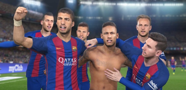 Barcelona será capa de "PES 2017" e não terá estádio em "FIFA" - 26/07 ...