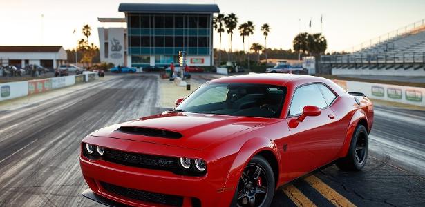 Fotos: Conheça o Challenger SRT Demon, muscle car mais endiabrado da ...