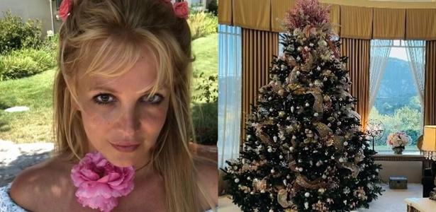 Britney Spears antecipa comemoração do Natal após fim de tutela