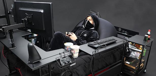 Gamers: Cama para jogadores é lançada por empresa japonesa