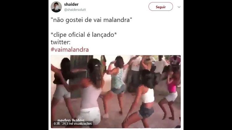 Internautas não conseguem ficar parados ao som de "Vai malandra" - BOL ...