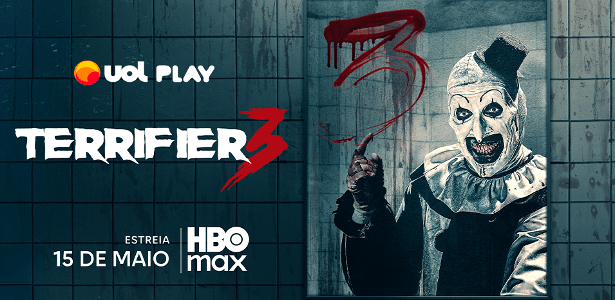 Terrifier 3 estreia no dia 30 de maio na HBO Max e UOL Play