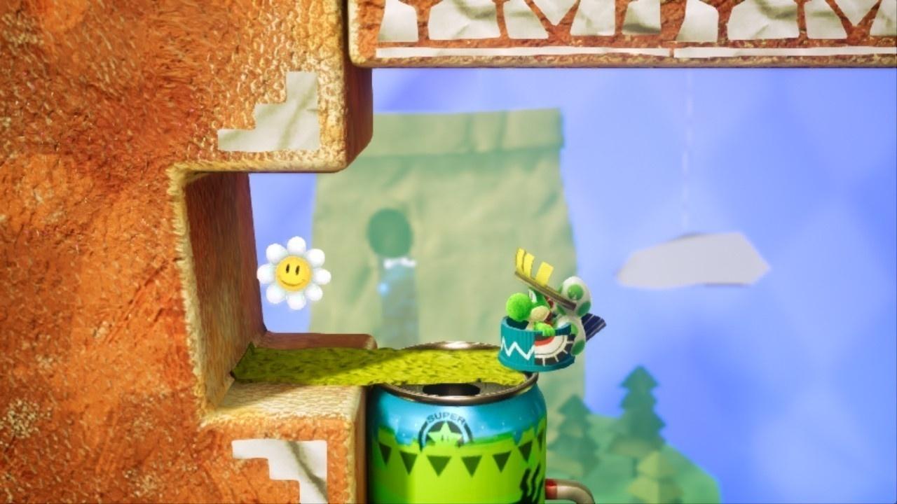 Fotos: "Yoshi's Crafted World" - Como conseguir todas as Smiley Flowers ...