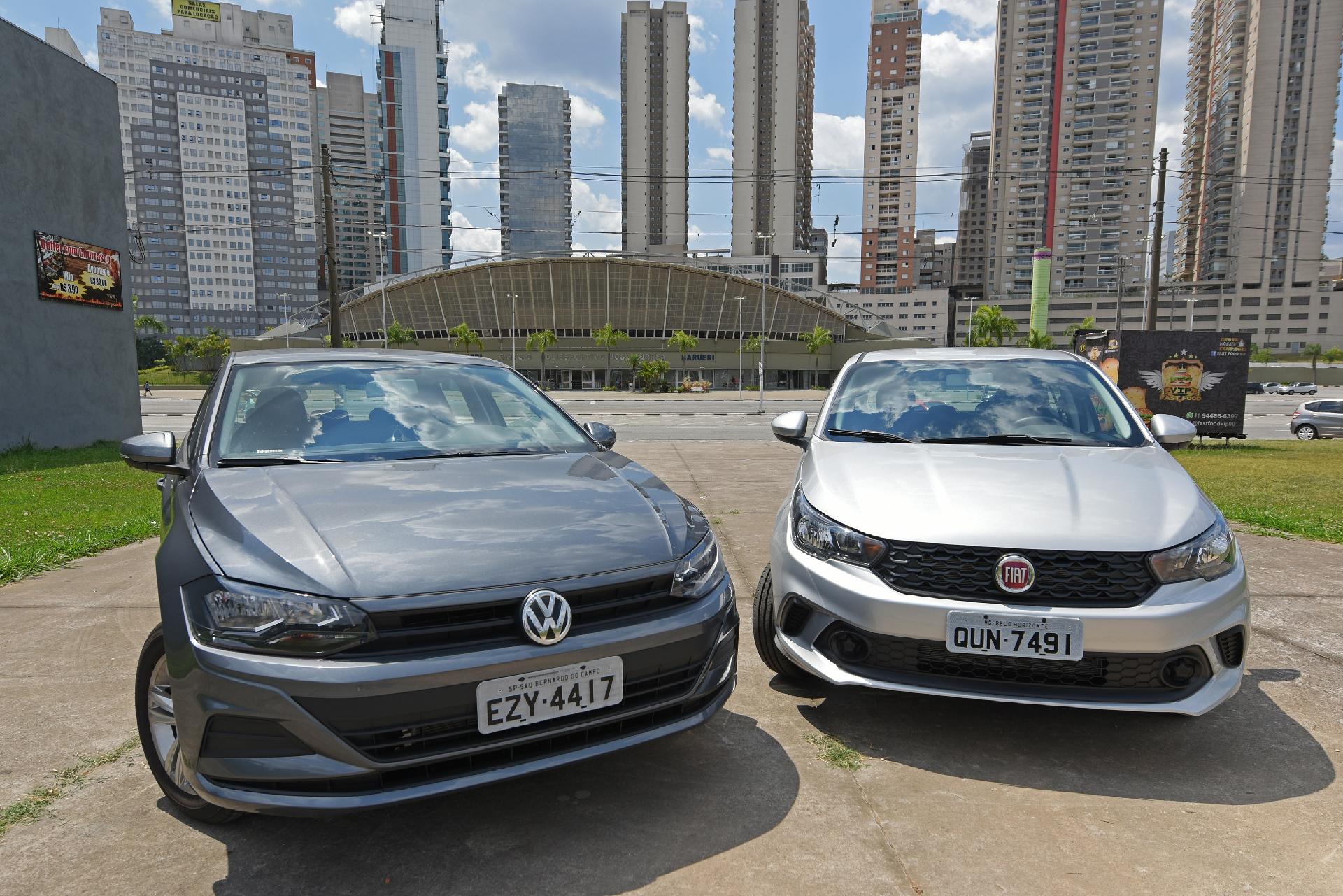 VW Polo x Fiat Argo: qual se sai melhor no duelo de versões básicas